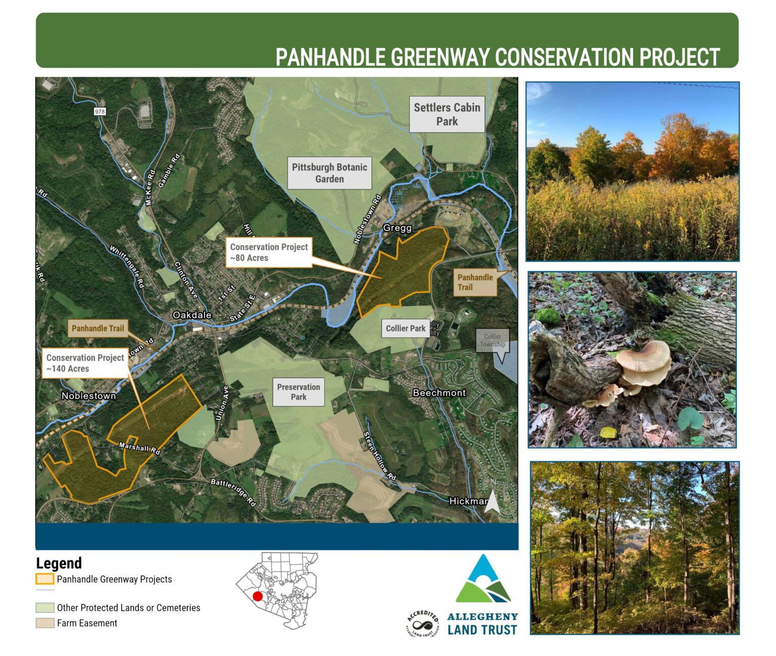 Panhandle Greenway Conservation Project - Allegheny Land Trust